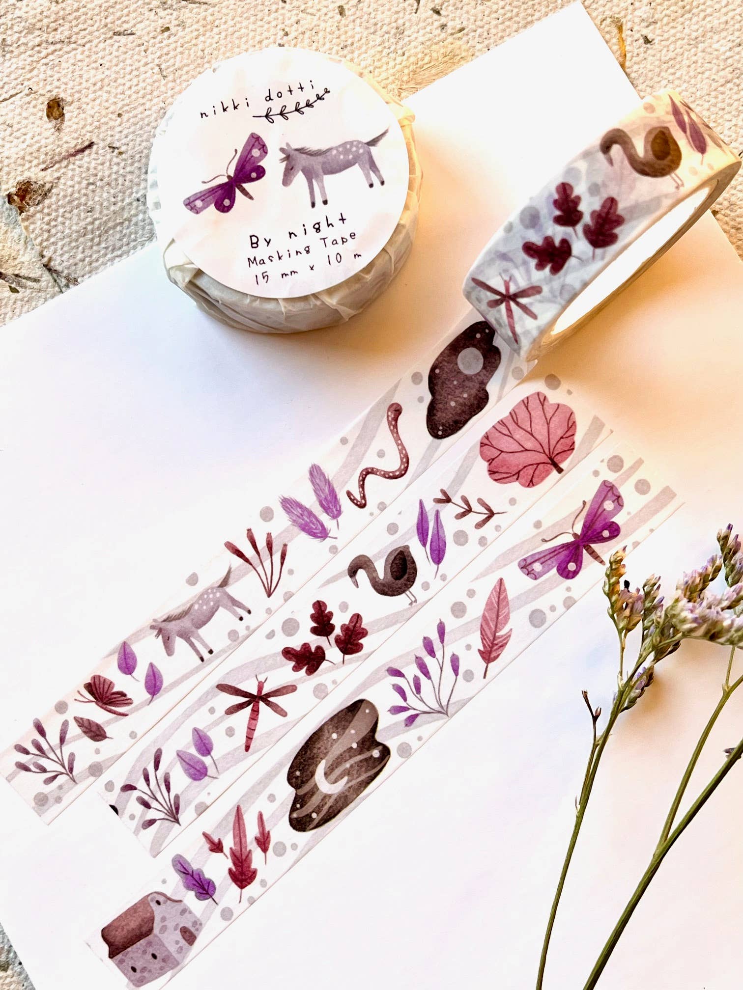 Washi Tape – By Night – Strå & Spire AS